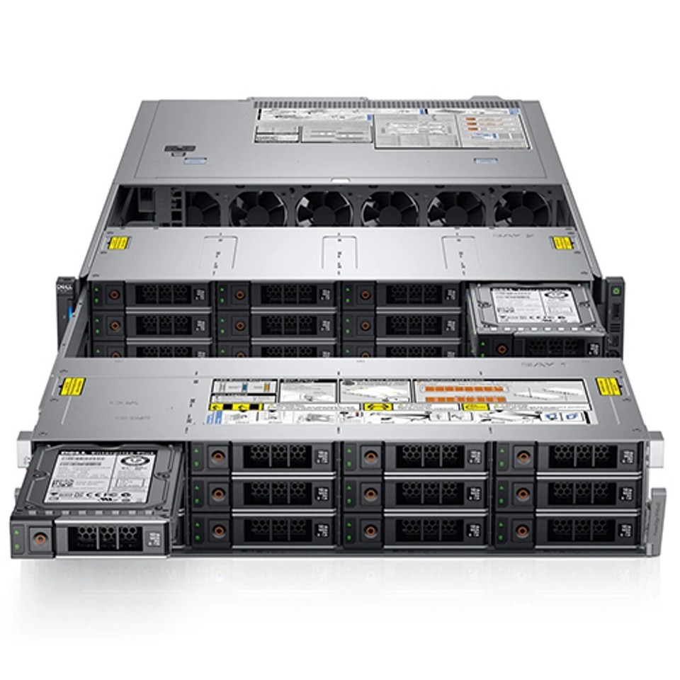 Dell PowerEdge R740xd2 Storage Server 24x LFF Slots. 144GB Mem. Perfect ...