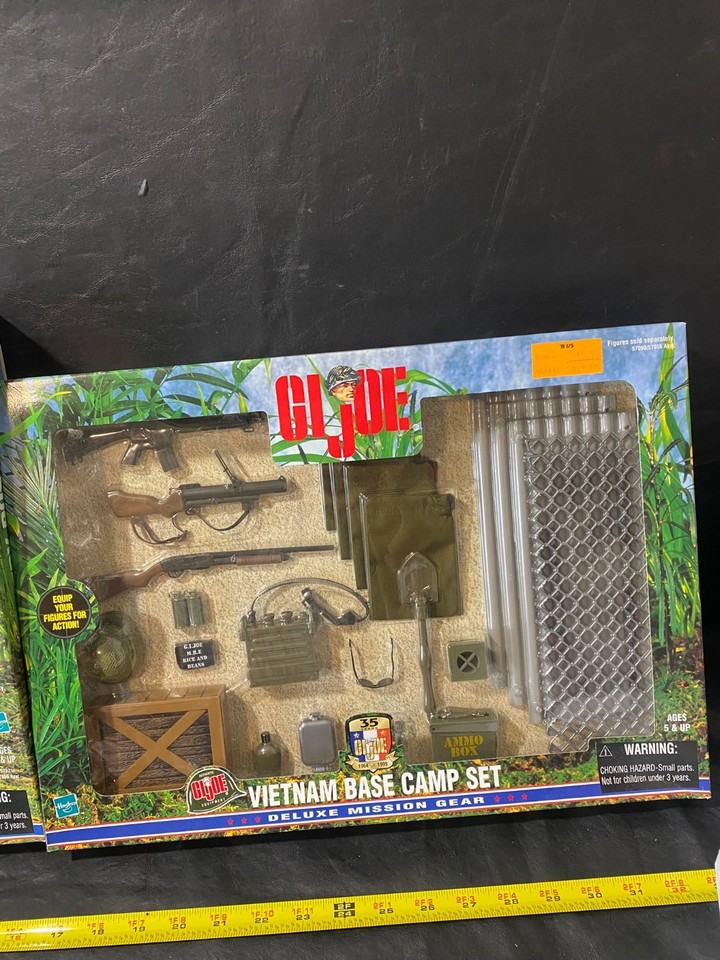 GI Joe 12" action figure Accessories Vietnam Base Camp Sentry Post set ...