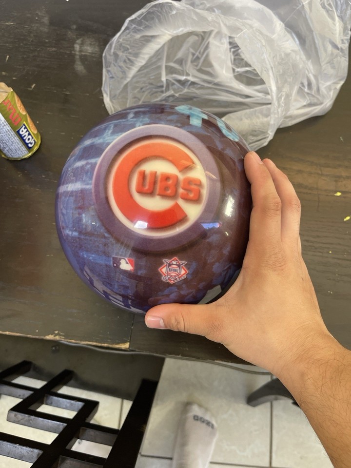 Brunswick Viz-A-Ball Chicago Cubs MLB Bowling Ball 6 lb – Limited ...