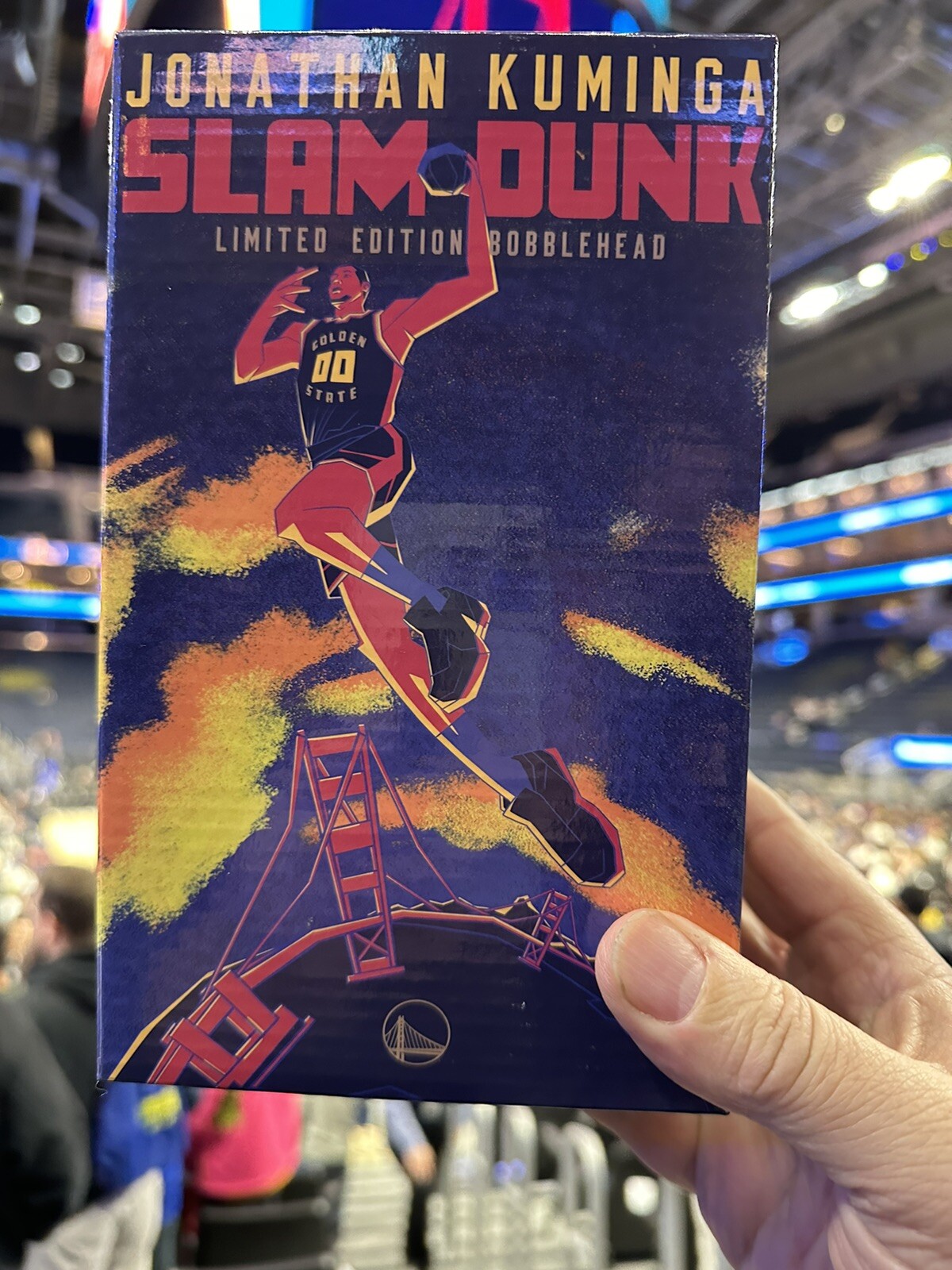 Jonathan Kuminga 2024 DUNKING Bobblehead Golden State Warriors SGA 11 ...