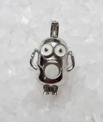Minion Cage 925 Sterling Silver for Pearl's/Gem's (no chain) | eBay ...