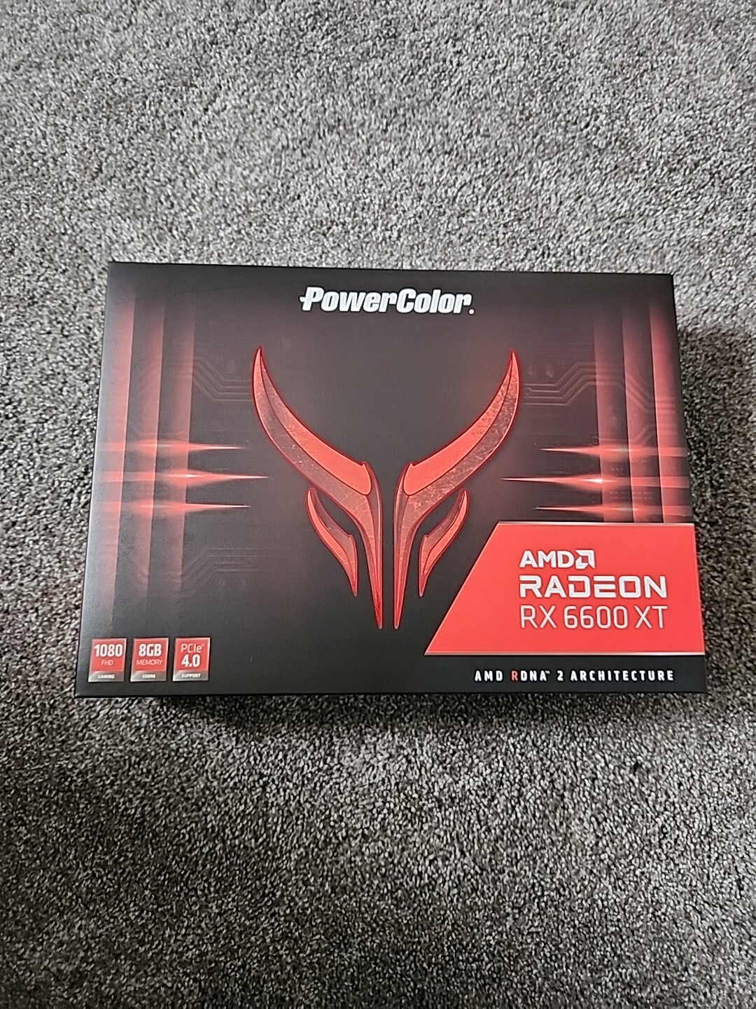 Amd Radeon Power Color Red Devil 6600xt 8gb Gaming Graphics Card | eBay