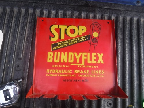 bundyflex brake lines display gm ford mopar servive station chevy | eBay