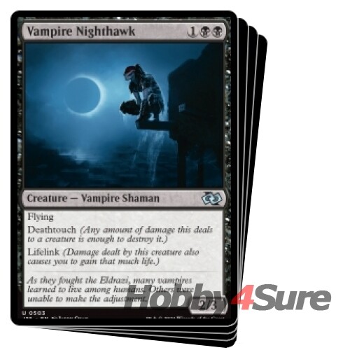 Vampire Nighthawk X4 M/NM Magic: The Gathering MTG Foundations ...
