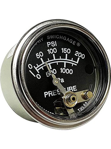 Murphy Mech Press Swichgauge 200Psi 52mm Diam # 20P200 (EG9107) | eBay