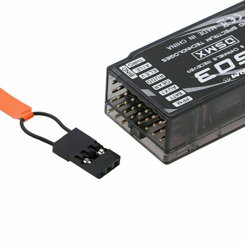 2.4GHz S603 RC Receiver 6 Channel PPM for JR SPECTRUM DSM-X DSM2 ...