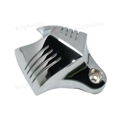 Motorcycle Chrome Twin Horn Cover V-Shield Cowbell For Harley1992-2014 ...