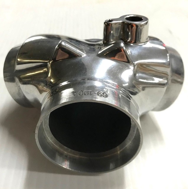 Polished Manifold For 45mm Mikuni Carburetor On Ultima 100 107 113 polished-manifold-for-45mm-mikuni-carburetor-on-ultima-100-107-113