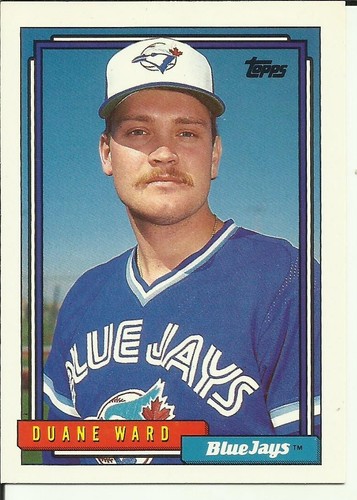 1992 TOPPS Baseball Card #365 Duane Ward BLUE JAYS | eBay