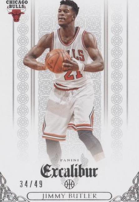 2014-15 Panini Excalibur - Jimmy Butler #80 Silver /49 for sale online ...