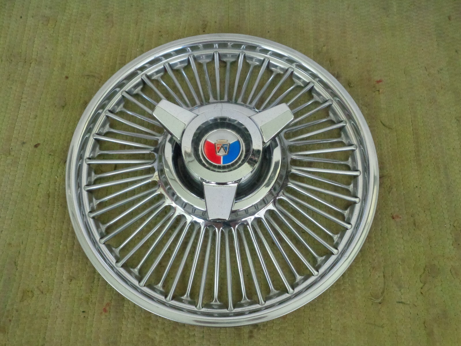1963-1964 63 64 Ford Wire Spoke Spinner Hub Caps | 14" Wheel Covers ...