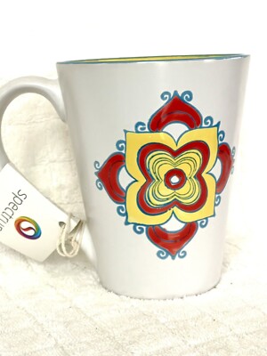 Crocheted Ceramic Stoneware Mug By Spectrum Designz 17oz Coffee /tea | eBay
