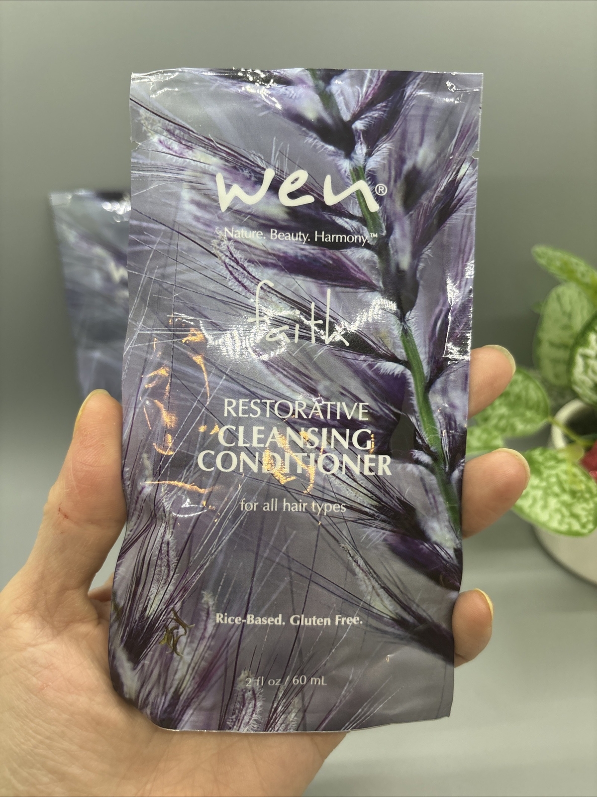 2x WEN by Chaz Dean FAITH Restorative CLEANSING CONDITIONER 2oz Ea ...