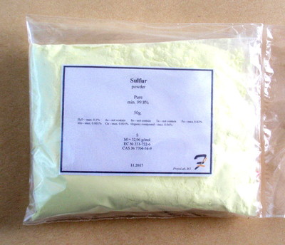 Lab Chemicals - Sulfur Powder