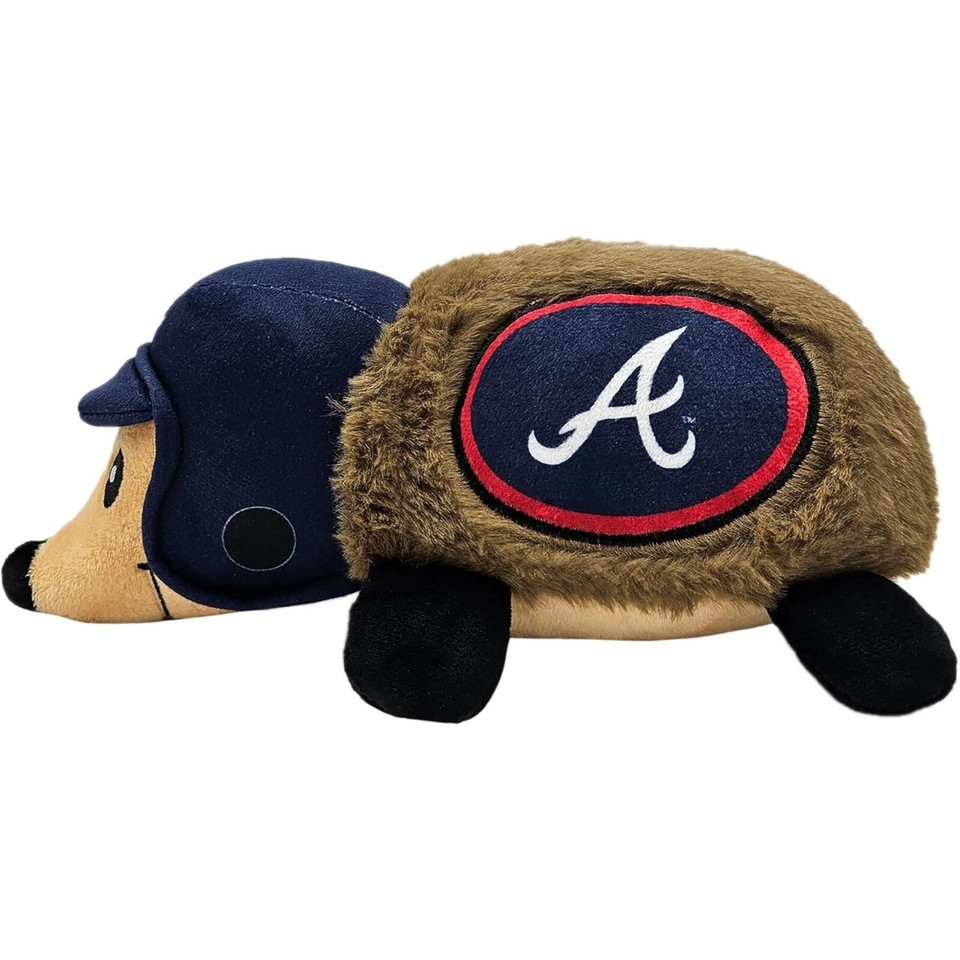 Pets First MLB Hedgehog Plush Toy for Dogs & Cats Soft Chew Toy with ...