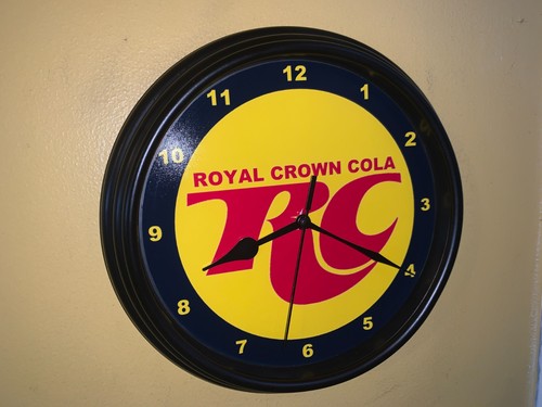 RC Royal Crown Cola Soda Fountain Diner Kitchen Man Cave Advertising ...