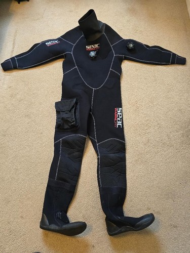 Seac WarmDry Drysuit Size Large L | eBay UK