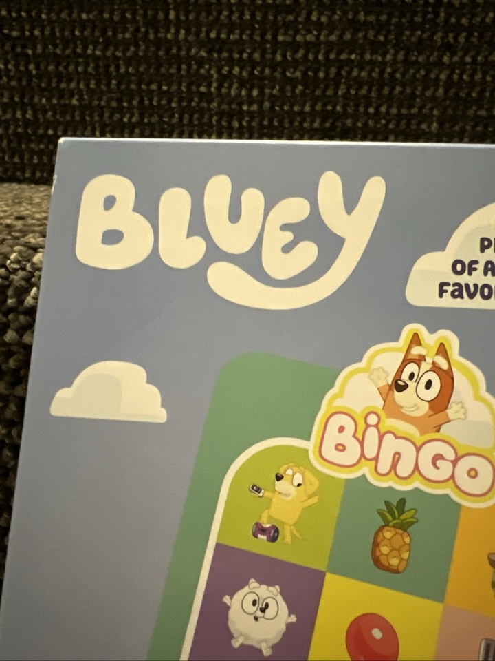Bluey Bingos Bingo Game Family Fun Game Age 3 Brand New Sealed | eBay UK