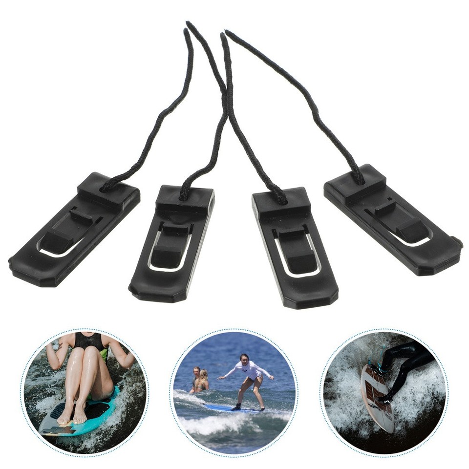 4 Pcs Plug Fish Fins Replacement Surf Inflatable Boat Tail Rudder Shark ...