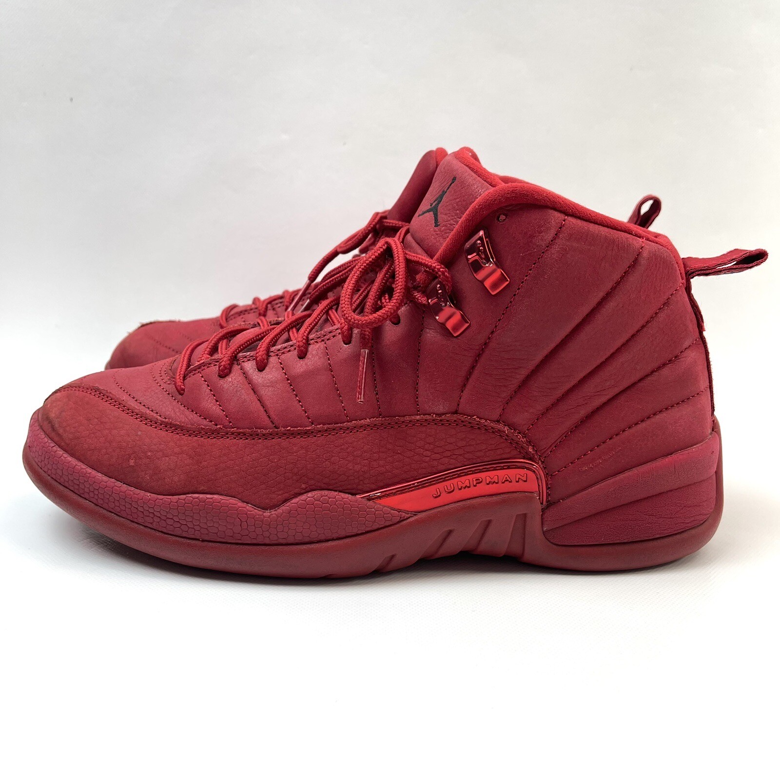 Nike Air Jordan 12 Retro Gym Jumpman Apple Red Sneake… - Gem