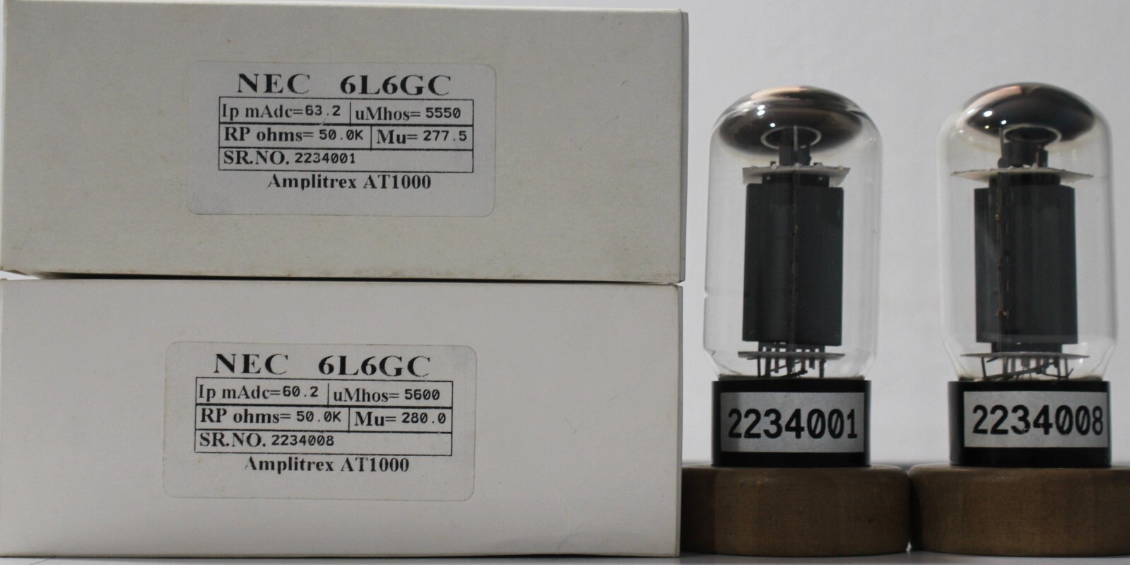 6L6GC NEC NOS Made in Japan Amplitrex Tested 1 MP (2 Pcs) | eBay