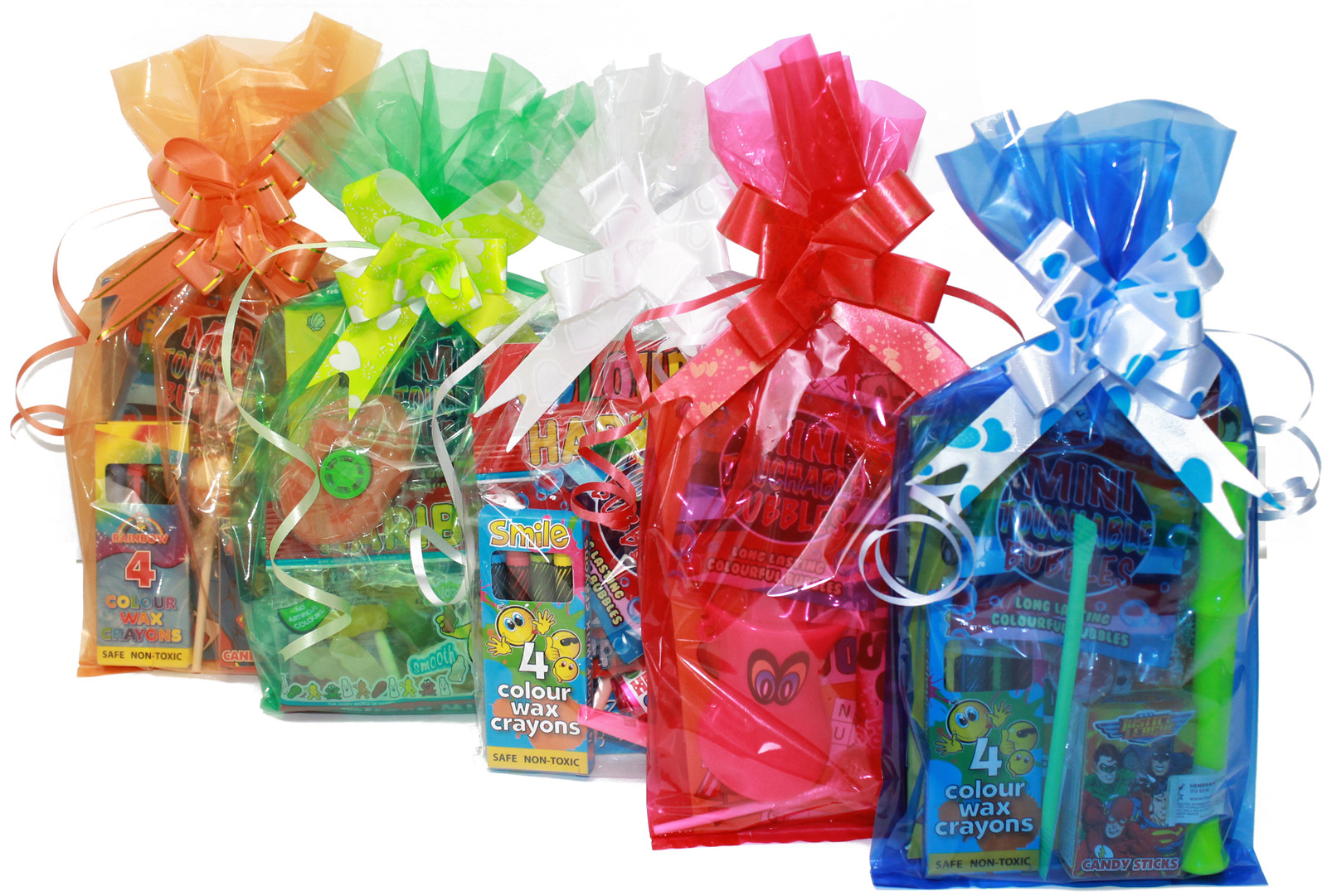 Childrens Pre Filled Party Bags Parcels Kids Birthday, Sweets Toys ...