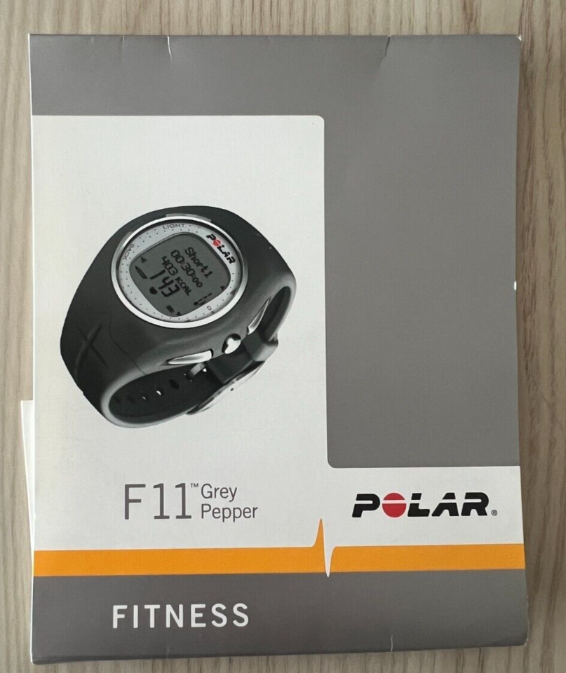 Montre Watch UHR POLAR Electro F11 Grey Pepper Cardio fréquencemètre ...