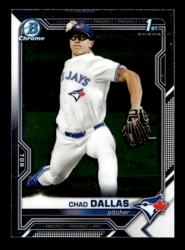 2021 Bowman Draft #BDC-23 Chad Dallas Chrome | eBay