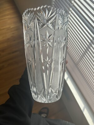 Beautiful Crystal Vase | eBay