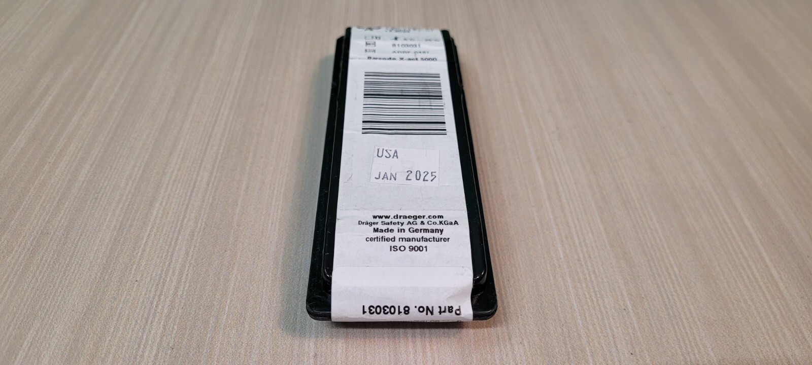 Draeger 6728531 Detector Tube Water Vapor PK 10 G6593955 for sale ...