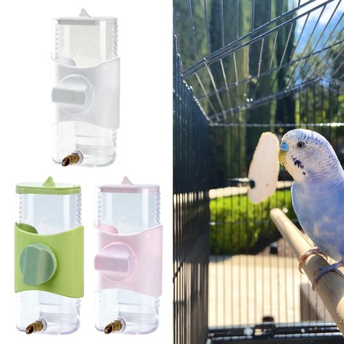 Bird Drinker Storage Parrot Waterer for Medium Birds Parakeet Small ...