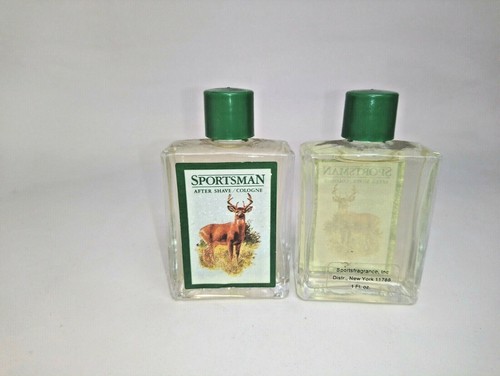 SPORTSMAN BY SPORTSFRAGRANCE MEN AFTERSHAVE COLOGNE 1.OZ DEER / BUCK ...