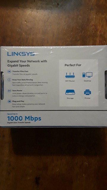 Linksys SE3005 V2 5-port Gigabit Ethernet Switch for sale online | eBay