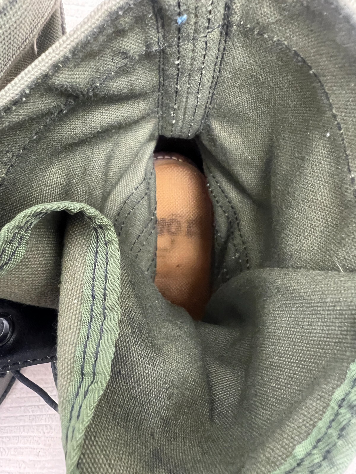 NEW VINTAGE 1968 US ARMY VIETNAM WAR ERA GENESCO JUNGLE BOOTS - SIZE ...