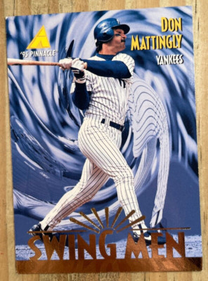 1995 PINNACLE DON MATTINGLY SWING MEN CARD#295 NR-MINT YANKEES DODGERS ...