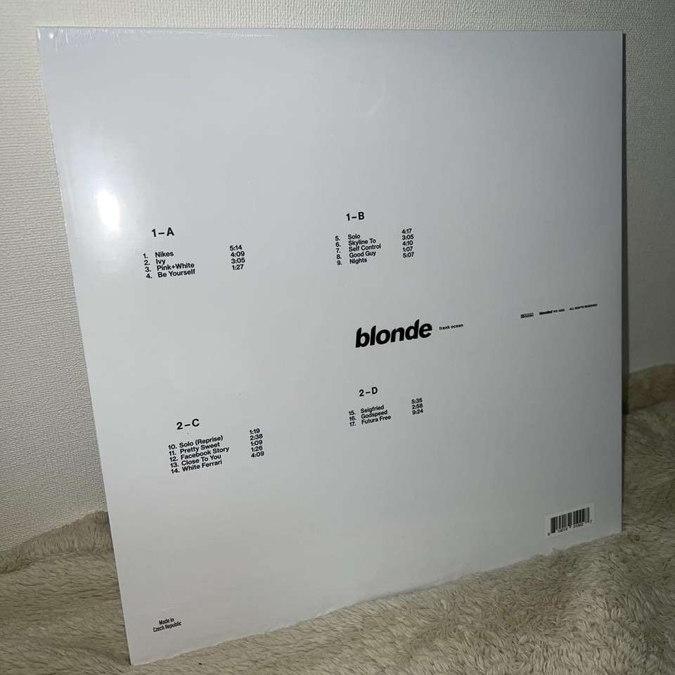 Official Blonde - Frank Ocean Record | eBay