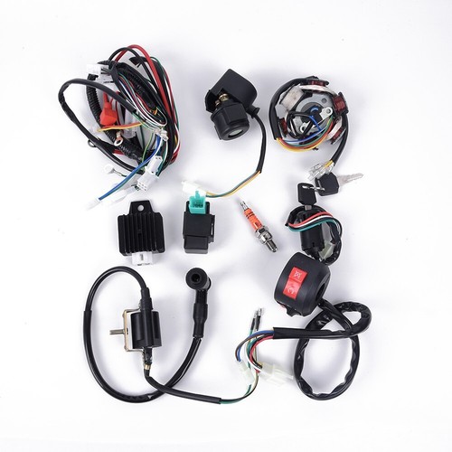 Pole Engine kit Accessories CDI 6 Coil Ignition Set 5 pins 50CC-125CC ...