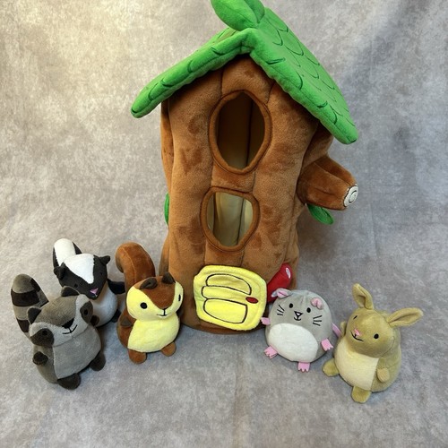 Forest Friends Treehouse plush toy Lakeshore set Complete Learn & Play ...