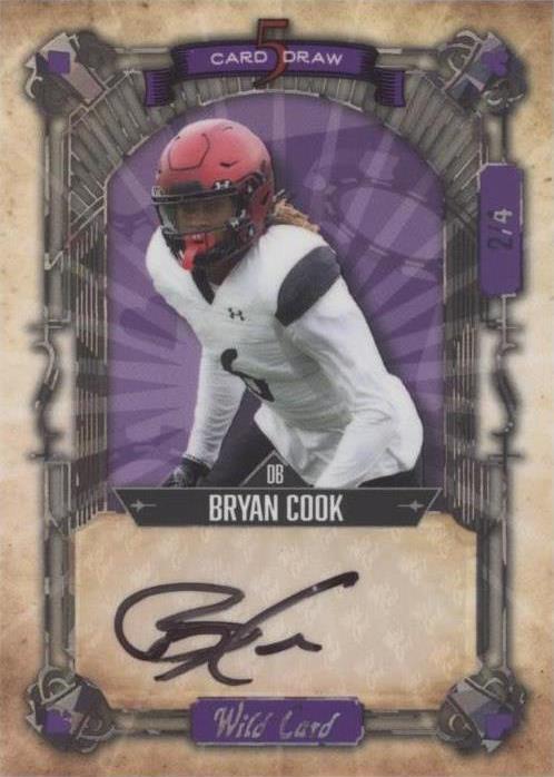 2022 Wild Card 5 Card Draw Bryan Cook #5CDCN-55 for sale | eBay