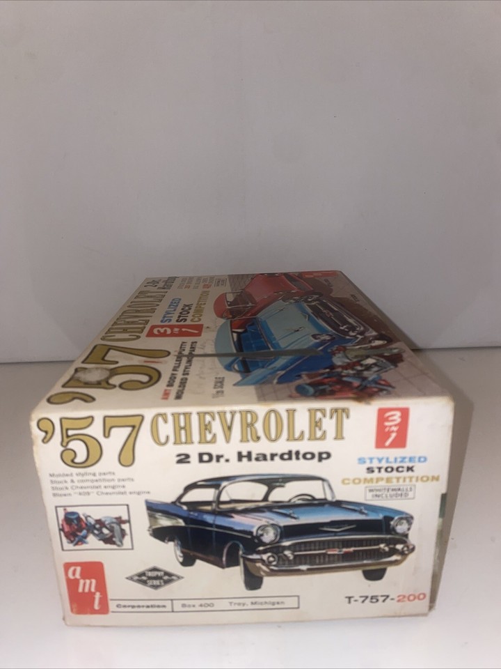 AMT 57 Chevrolet 3in1 2 Door Hardtop Car model kit | eBay