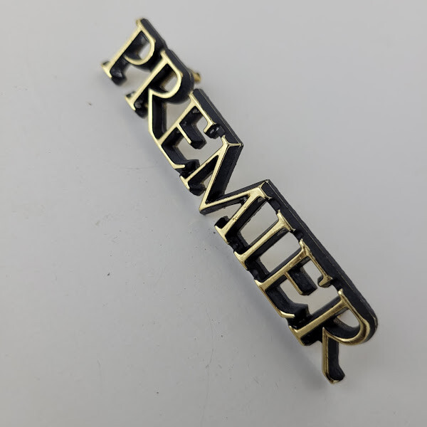 1978 Plymouth Volare Rear Pillar Emblem Logo Badge "Premier" Nameplate ...