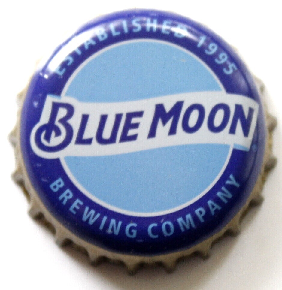 Blue Moon Beer Bottle