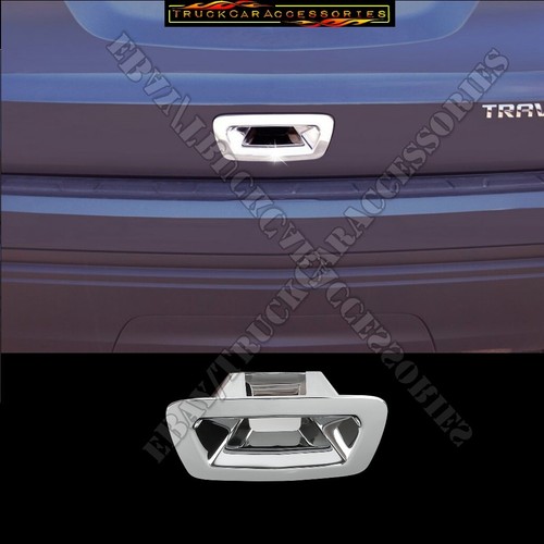 For 2014-15 16 17 Chevy Traverse Chrome Tailgate Rear Door Handle Cover ...