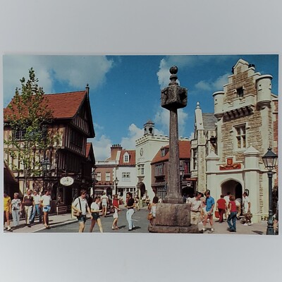 EPCOT Center Postcard United Kingdom Pavilion Walt Disney World ...