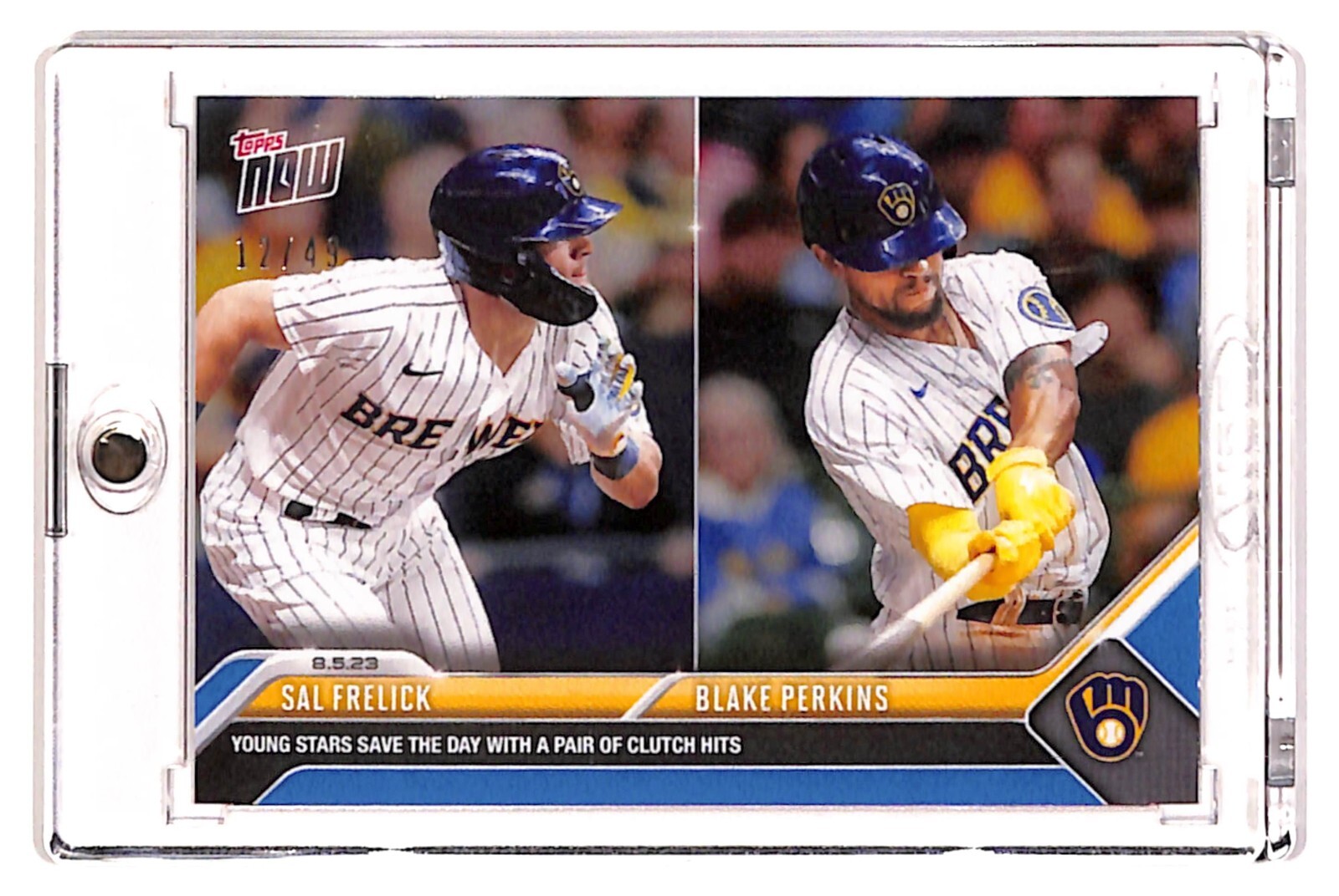 2023 Topps Now - Blue #661 Sal Frelick, Blake Perkins /49 (RC) for sale ...