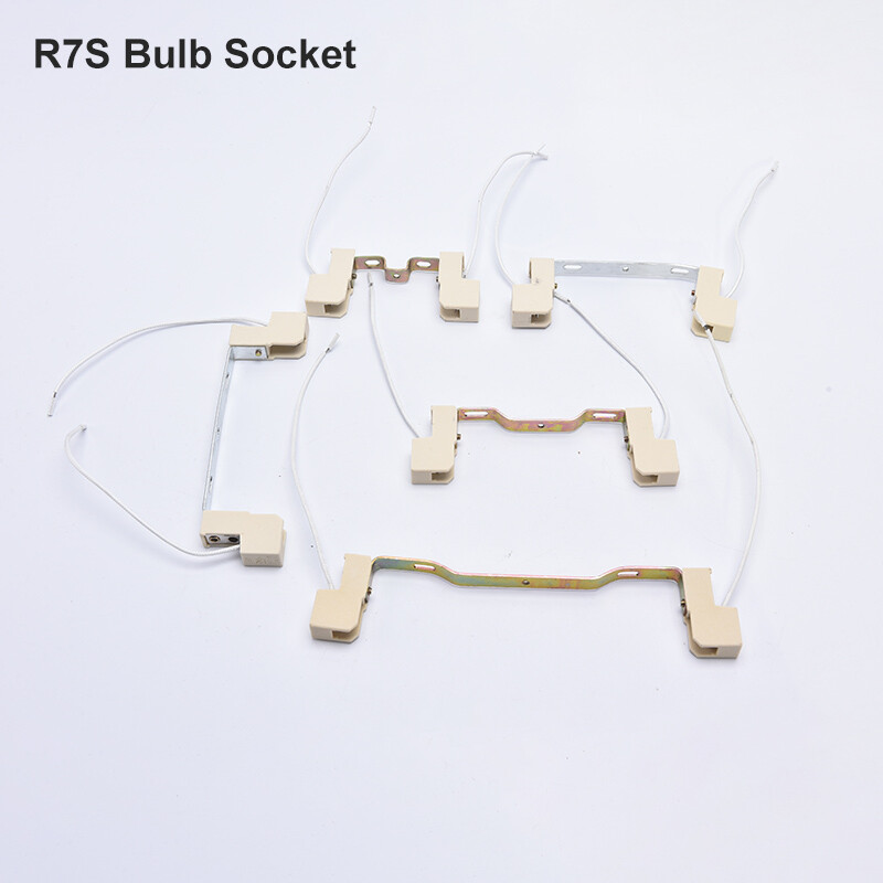 78/118/135/189mm R7S Flood Halogen Light Bulb Ceramic Lamp Base Holder ...