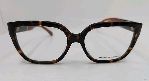 NEW Michael Kors MK4112 Polanco 3006 Eyeglasses Dark Havana Square 54 ...
