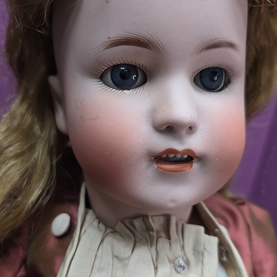 23" Antique Simon Halbig Mold 550 German Bisque Doll | eBay