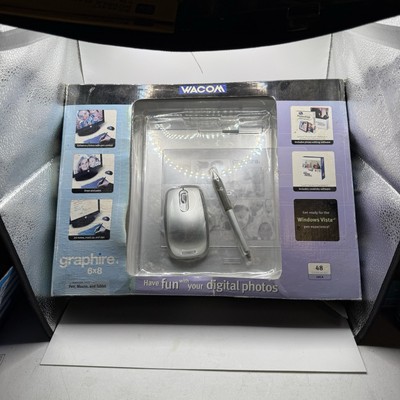 Wacom Graphire 4 USB Graphics Tablet With Pen/Stylus Model CTE-640S ...