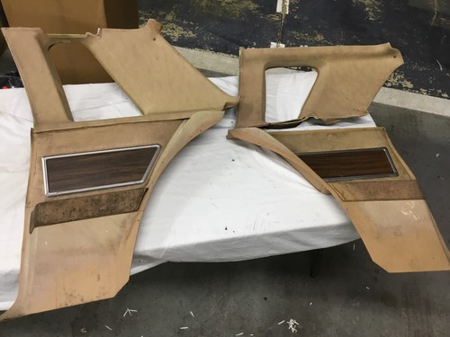 1976 Pontiac Grand Prix SJ Monte Carlo Rear Door Panels with Opera ...